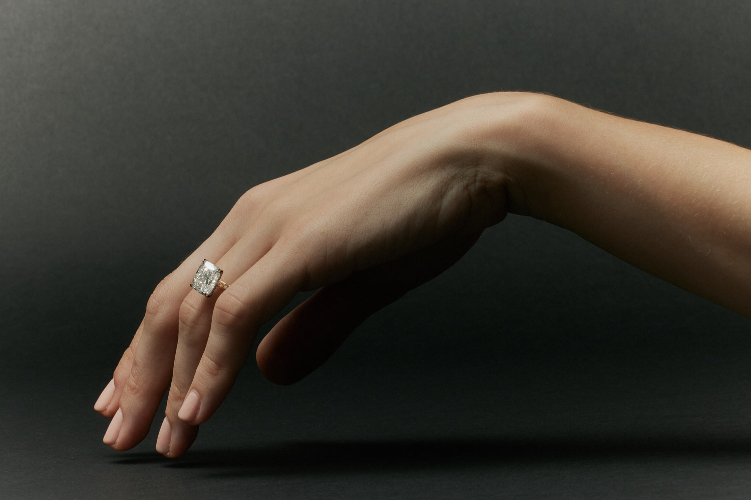 Charlotte - 0.50ctw Lab Grown Baguette Engagement Ring – JK Diamond Co.
