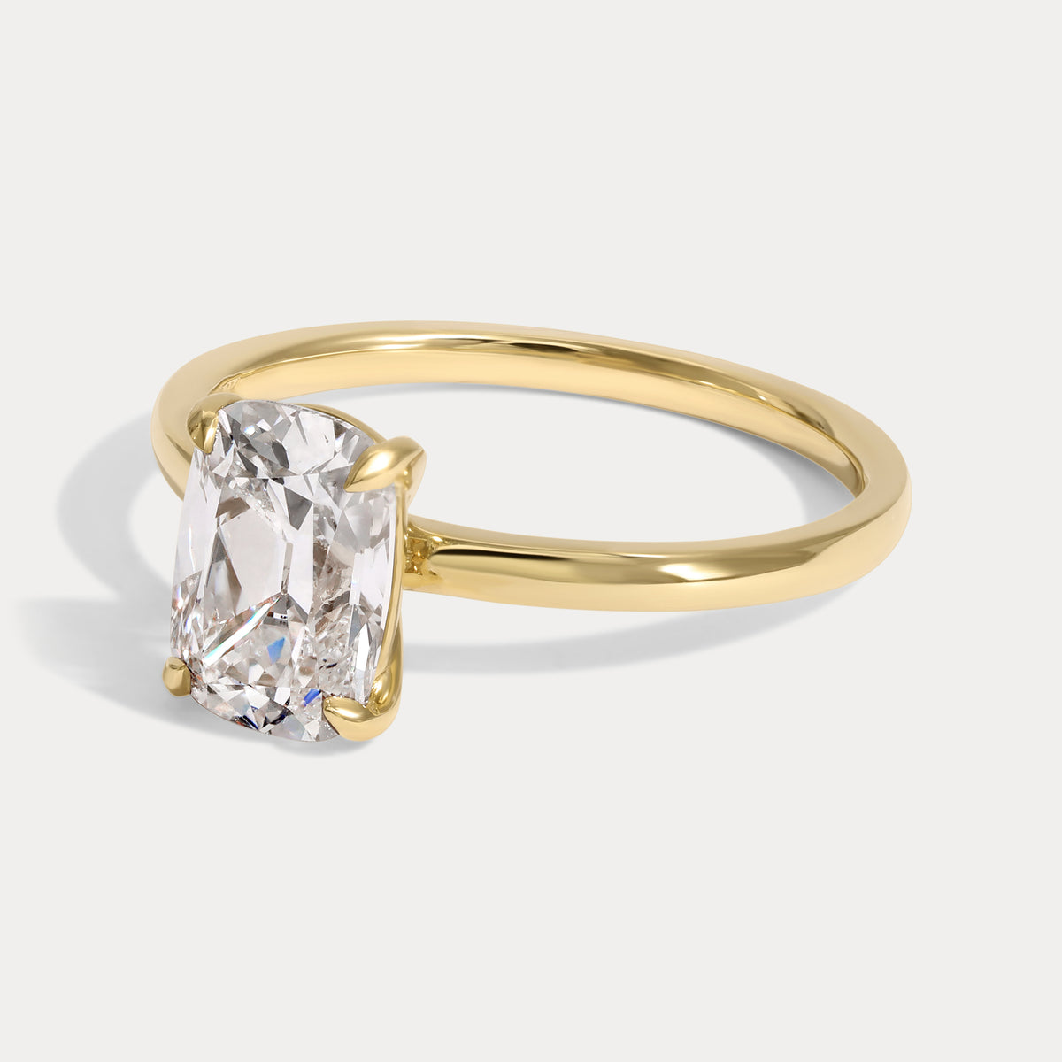 Alice - 1.55ct Elongated Old Mine Lab Grown Diamond Ring – JK & Co ...